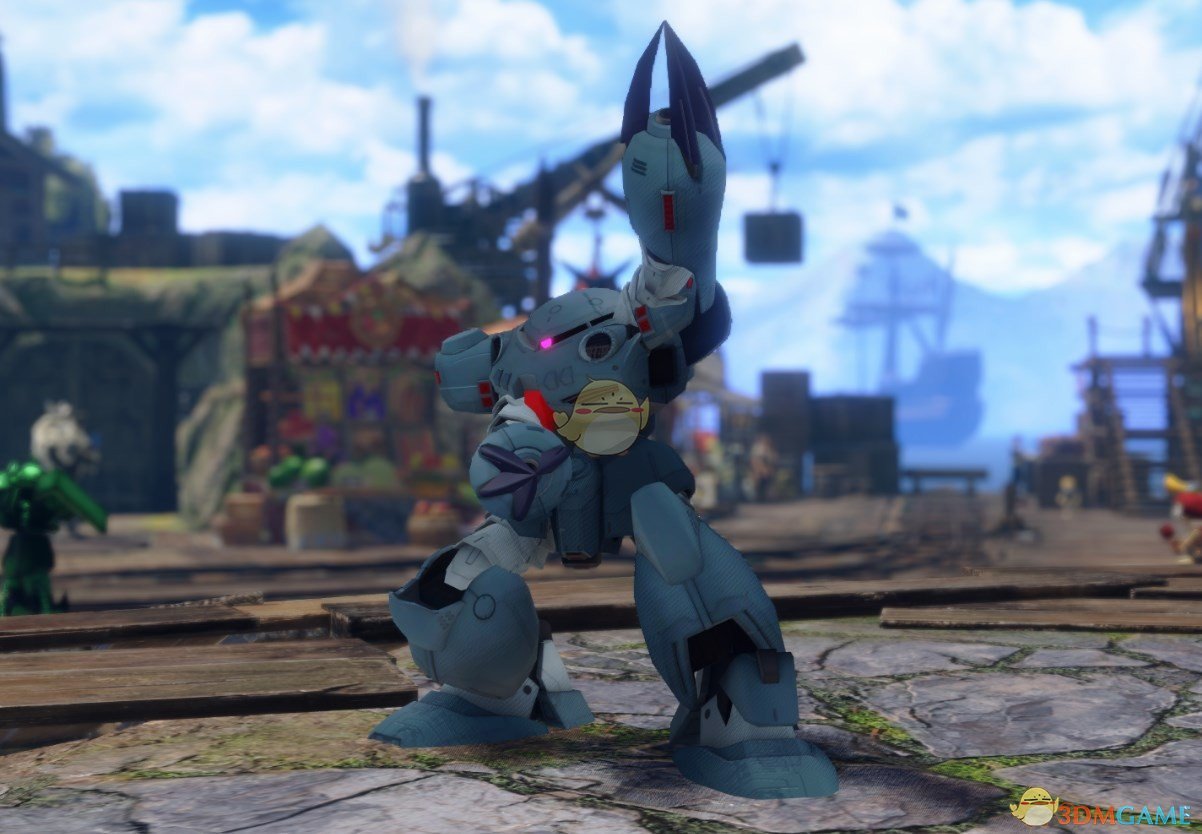 《怪物猎人:崛起》msm 07魔蟹高达外观mod电脑版下载 叽哩叽哩游戏网acg(g站)